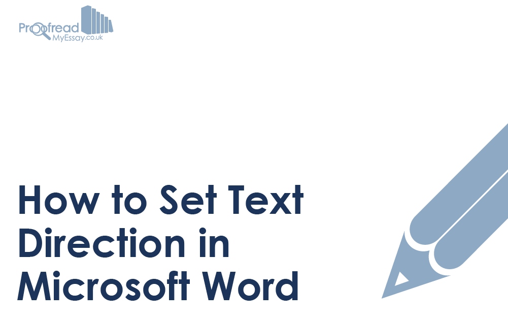 How to Set Text Direction in Microsoft Word