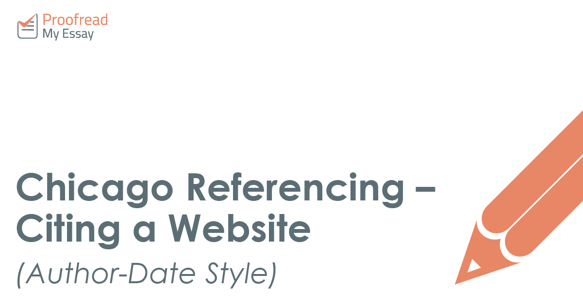Chicago Referencing – Citing a Website (Author–Date Style)