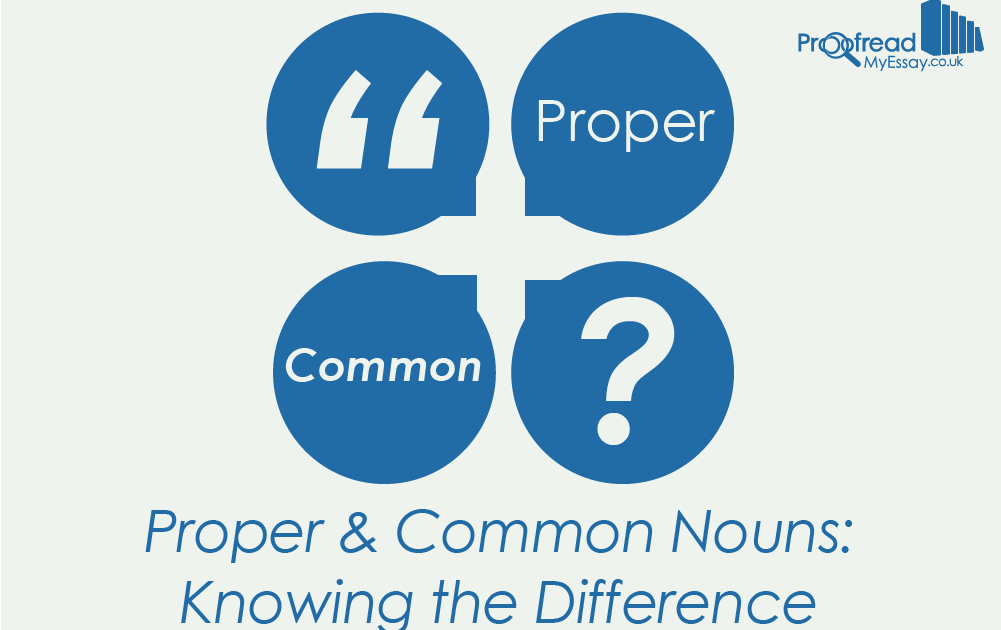 Common and Proper Nouns: Knowing the Difference