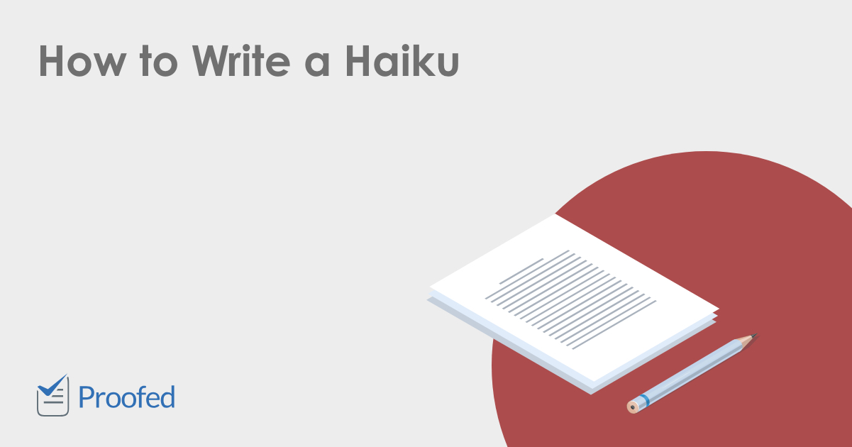 How to Write a Haiku | International Haiku Poetry Day | ProofreadMyEssay