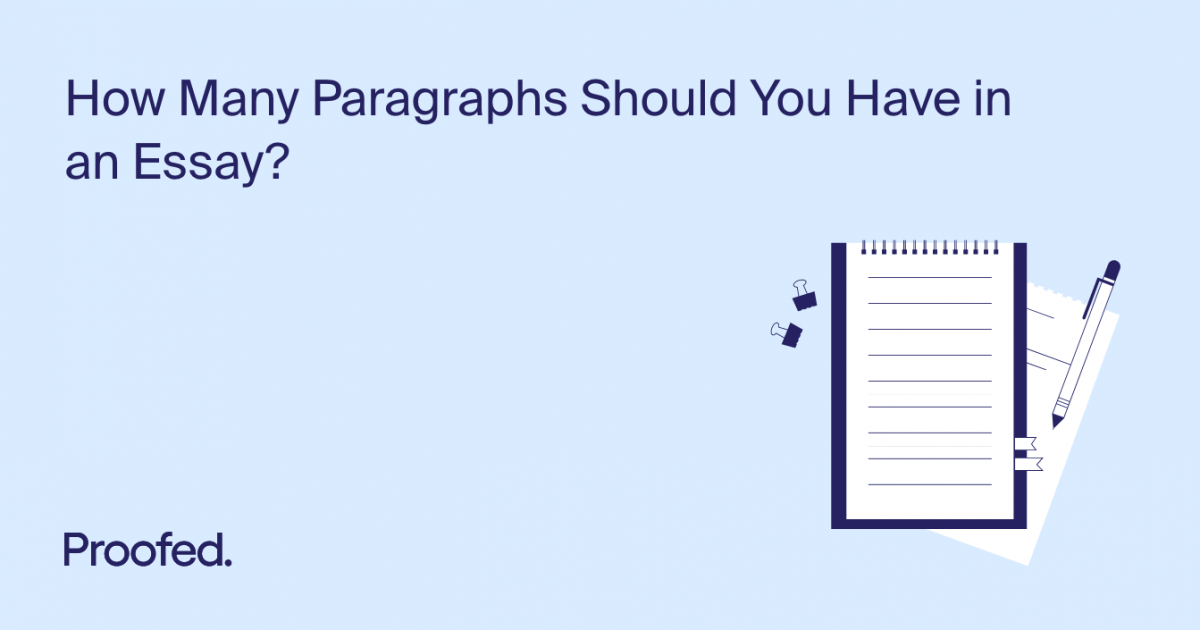 How Many Paragraphs Should an Essay Have? | Proofed's Writing Tips